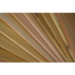 XL Large Cedar Grilling Planks (6 Pack) - 7x15 - Fits Full Filet of Salmon + Free Recipe eBook