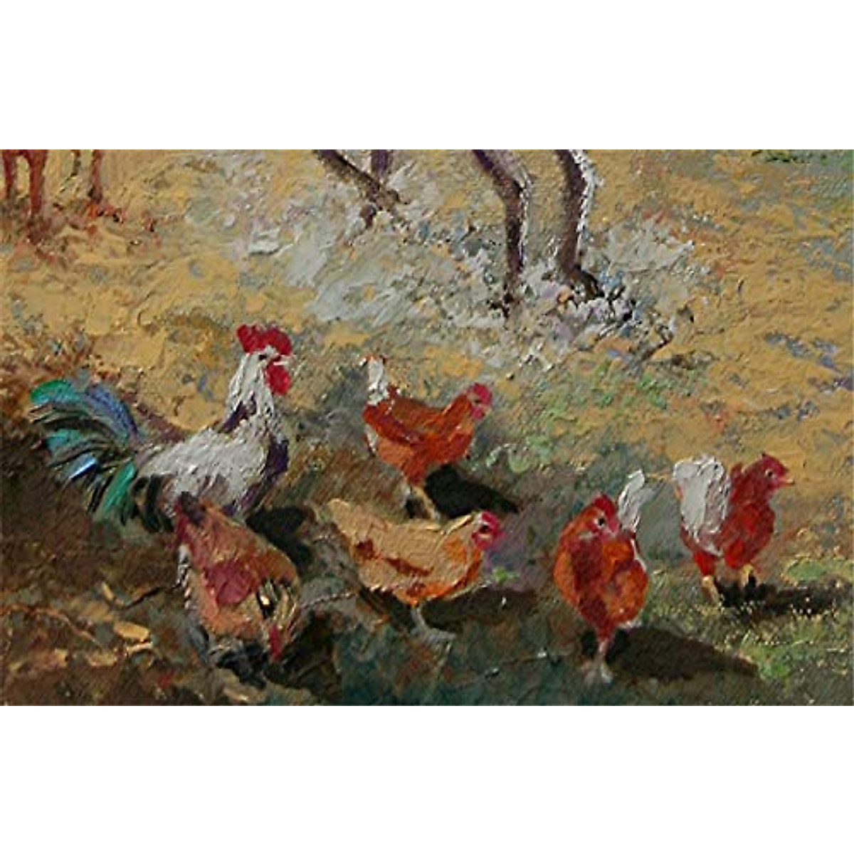 SOLD The Old Place, Rural Countryside America Barn By Internationally Renown Artist Yary Dluhos