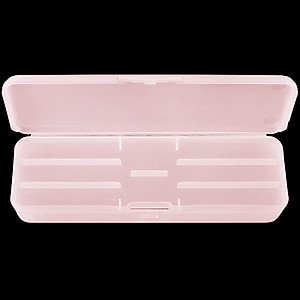 Beauticom Double-Layer Personal Storage Storage Case for Professional Nail Art Pens, Nail Brush, Tools (Pink)