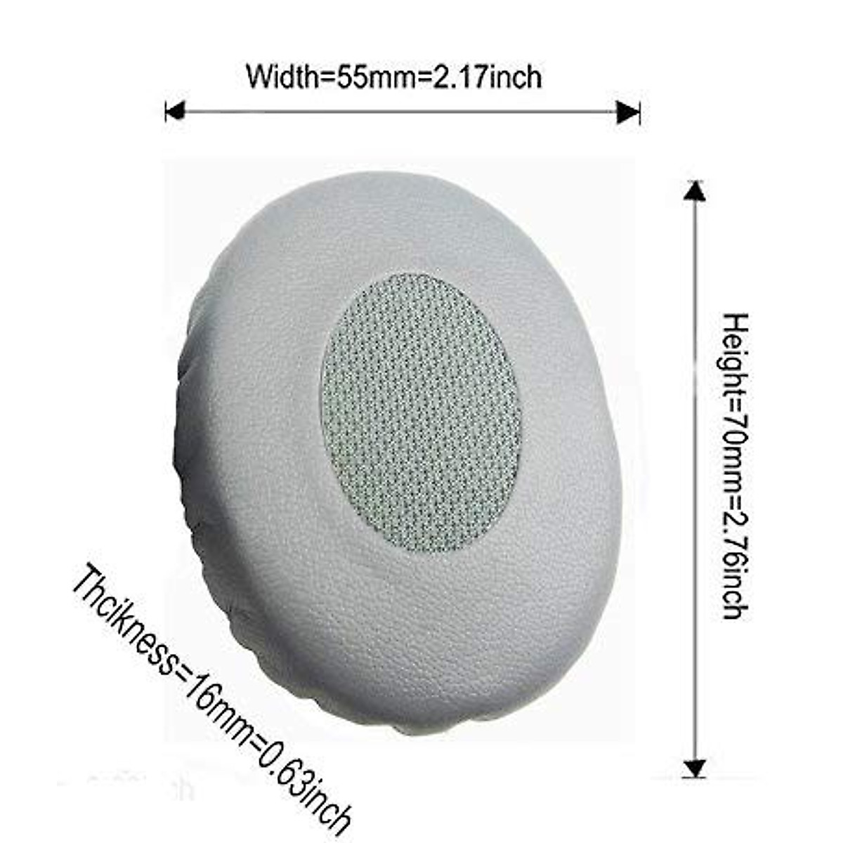 Damex Headphone Ear Pads Replacement Cushion for Bose oe2 On-Ear OE2I SoundTrue Audio Headset Earpad Covers