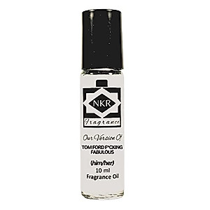NKR Fragrance - Perfume and Cologne Oil for Women and Men - Designer Type - Our Version Of (T Ford - F*cking Fabulous - unisex)