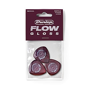 Dunlop Flow Gloss 3.0mm Guitar Picks-3 Pack