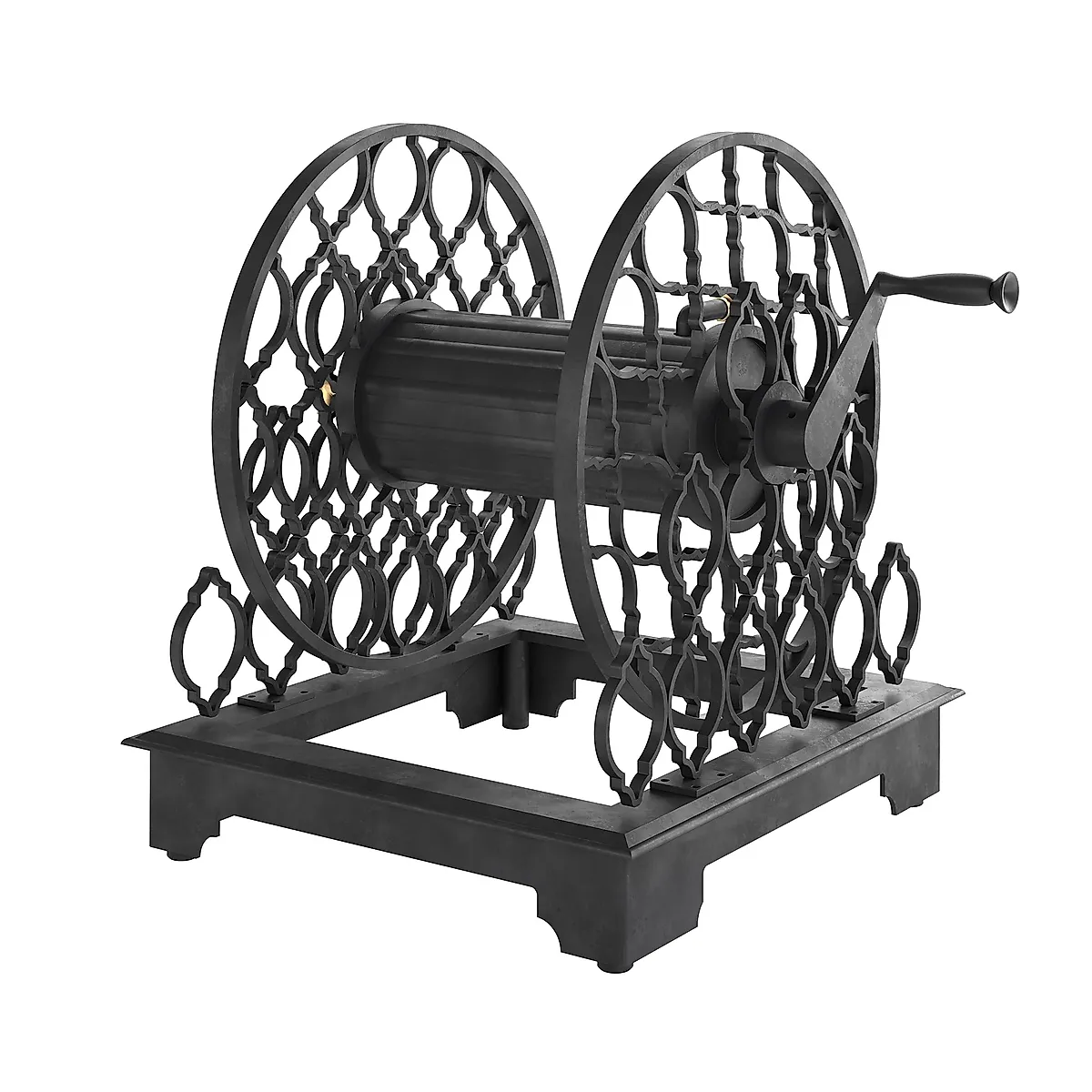 Lush Landscapes Metal Ornamental Hose Reel II