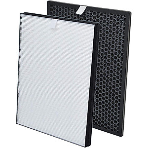 FY1413/40 Active Carbon & FY1410/40 HEPA Replacement Filter Set Compatible with Phil-lips Purifier Series 1000 1000i, Replace AC1214 AC1215 AC1217 AC2729