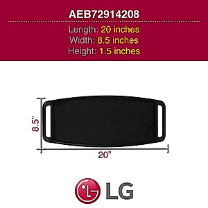LG AEB72914208 Range/Stove Cooktop Griddle Plate/Grille Assembly, Black
