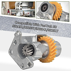 WP240309-2 240309-2 Worm Drive Gear & Bracket Kit for KitchenAid Stand Mixer EA734273 PS734273 AH734273 4162100 4162101 4169907 4169941 4170007 4176130 949544