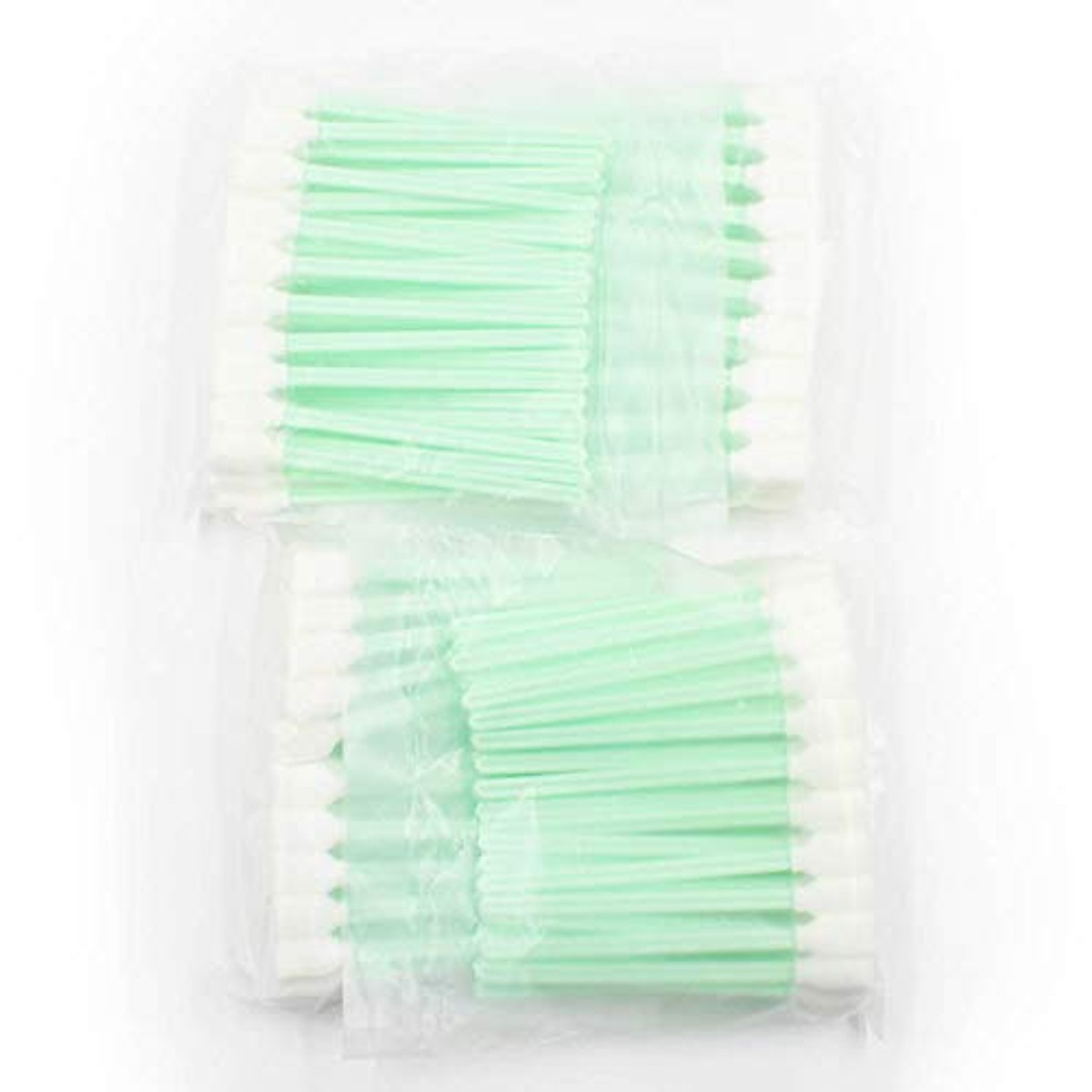 Hotwin 200 pcs Square Rectangle Foam Solvent Cleaning Swabs Sticks for Large Format Roland Mimaki Mutoh Printers