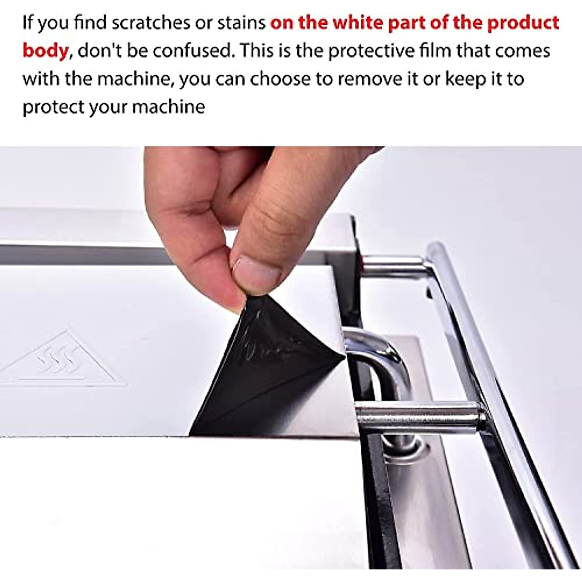 Commercial Sandwich Panini Press,110V 3600W Countertop Panini Grill,Non-Stick Full Grooved Plates Panini Press Grill,Temperature Control 122°F-572°F Electric Sandwich Maker for Hamburgers Steaks