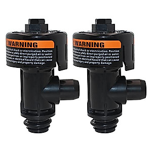 TIROAR 98209800 Manual Air Relief Valve with Pressure Gauge Replacement for Pentair Pool and Spa Filter (2Pack)
