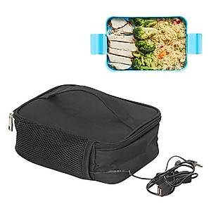 Gecorid Portable Food Warmer, USB Heater Lunch Bag, Personal Oven, Personal Heated Lunch Box, Lunch Warming Tote for Cooking, Reheating Meals, Travel, Potlucks, Hotel, Home Kitchen