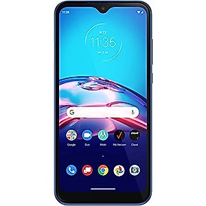 Verizon Wireless - Motorola Moto E (2020) 32GB 6.2" Max Vision Display - Prepaid Smartphone