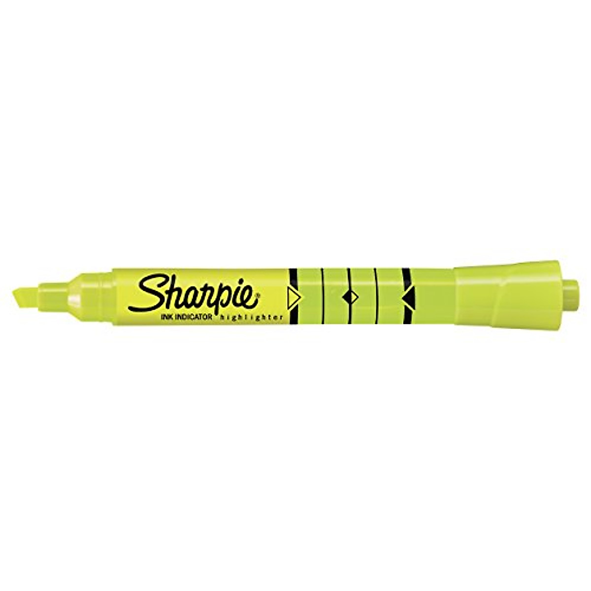 Sharpie Ink Indicator Tank Highlighters, Chisel Tip, Assorted Fluorescent, 4 Count (2021244)