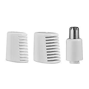 Conair Hair Trimmer for Women, Cordless Lithium-Powered Trimmer for Full Face or Body Trimming, Purple