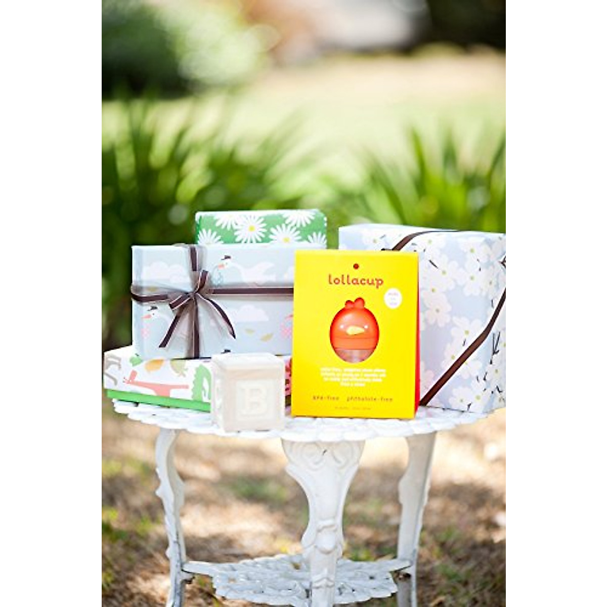 Lollaland Weighted Straw Sippy Cup for Baby: Lollacup - Transition Kids, Infant & Toddler Sippy Cup (6 months - 9 months) | Shark Tank Products | Lollacup (Orange)