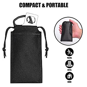 Portable Door Lock for Hotel and Home Security, Door Lock Self-Defense Door Safety Device for Travel, Apartment, Living Motel, AirBNB, School Dorm