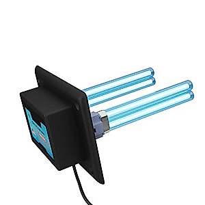 Air Purifier Whole House Uv Light in Duct for Hvac Ac (Air Conditioning) Duct Germicidal Filter + 2 replacement bulbs