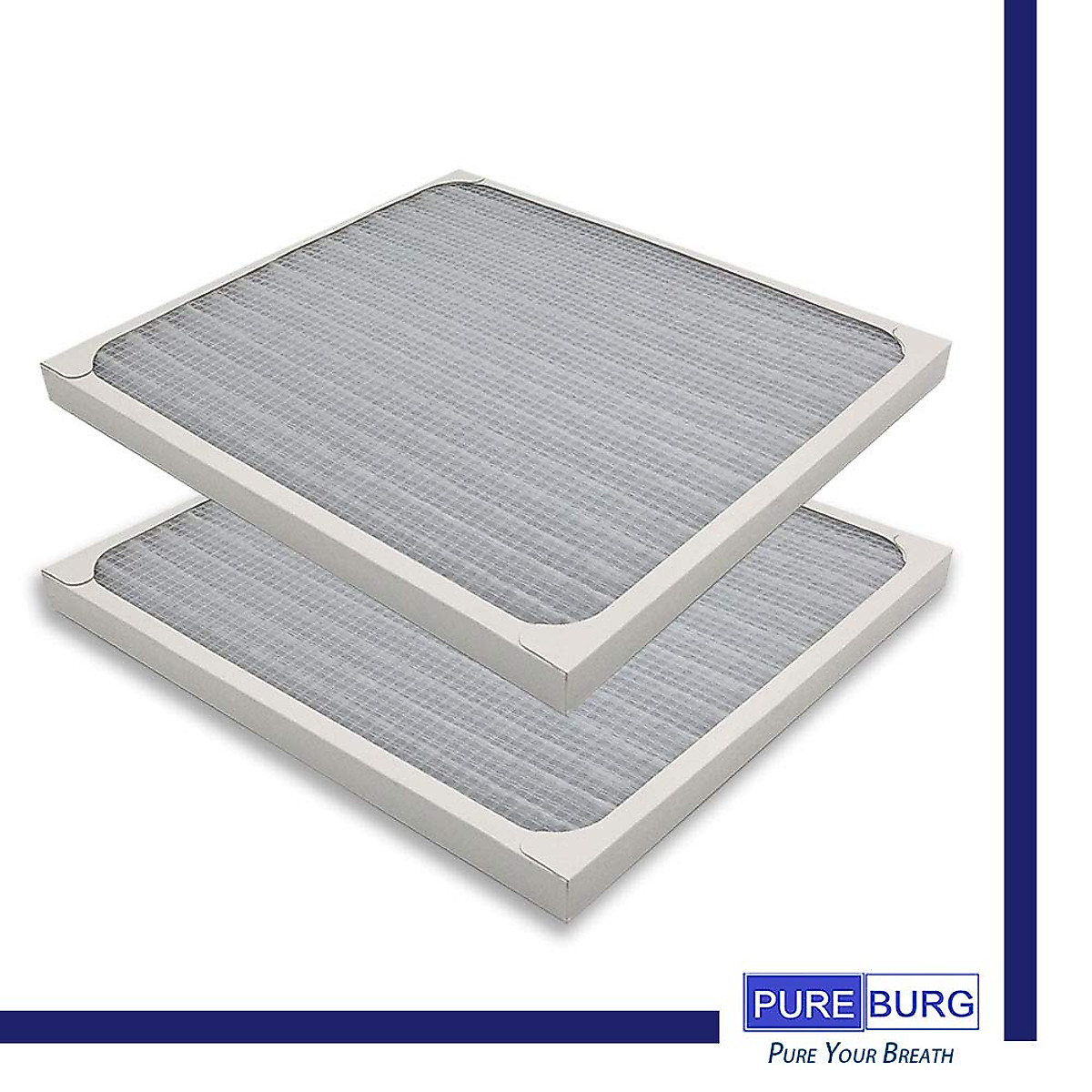 PUREBURG 30930 Replacement True HEPA Filters Compatible with Hunter HEPAtech 30020 30393 30200 30201 30205 30250 30253 30255 30256 30350 30374 30375 30377 30380 30390 37255 37375,2-Pack