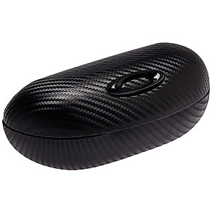 Oakley Lifestyle Ellipse O Sunglass Case, Carbon Fiber, One Size