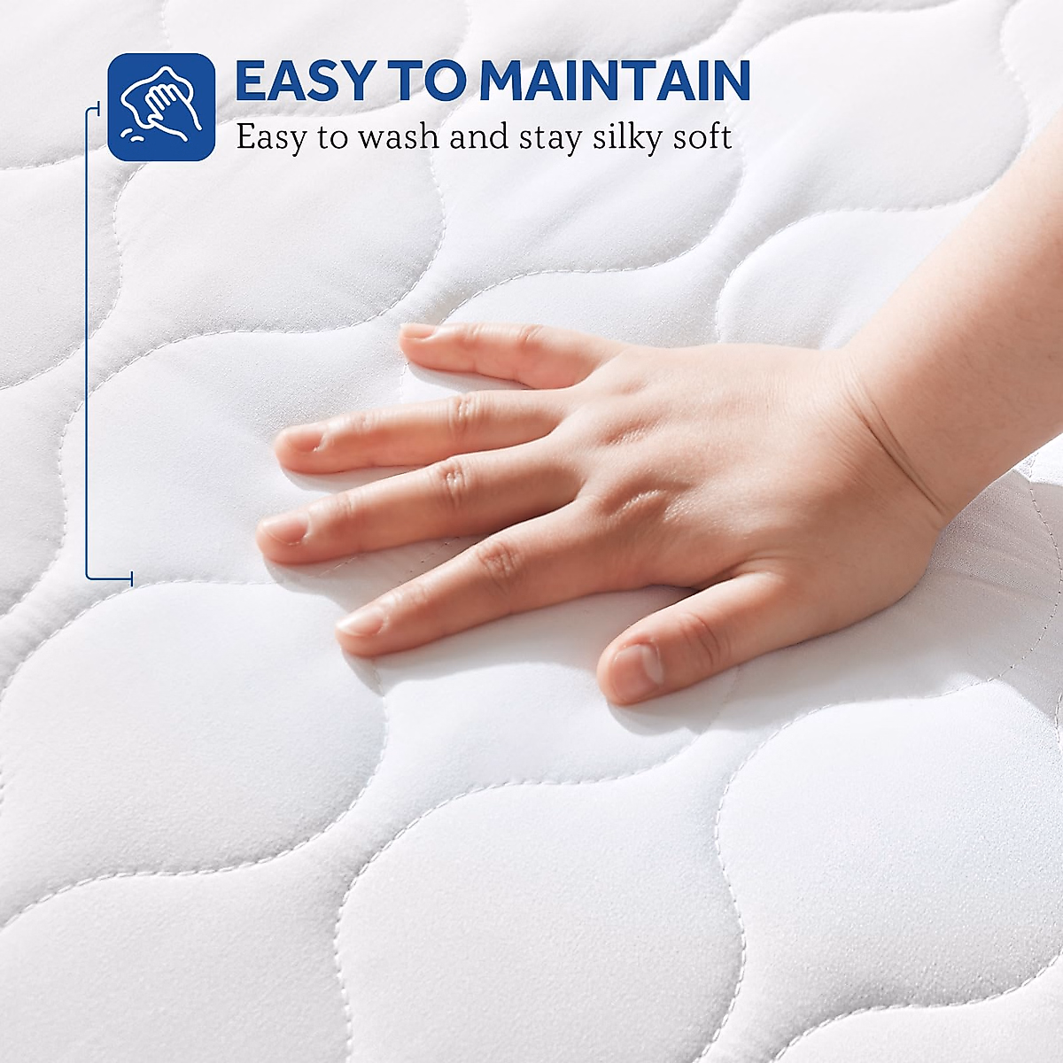 Sealy Heated Mattress Pad Queen Size, Luxury Quilted Electric Bed Warmer with Dual Controller 10 Heat Settings & Auto Off 1-12 Hours | Fit Up to 17" Deep Pocket | ETL Certified | Machine Washable
