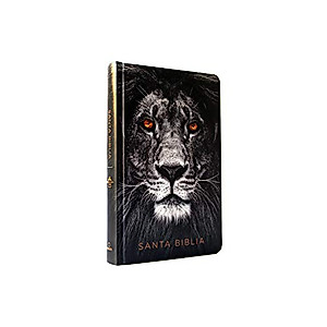 Biblia Reina Valera 1960 letra grande. Tapa dura, León de Judá, tamaño manual/ S panish Bible RVR 1960. Handy Size, Large Print, Hardcover, Lion of Judah