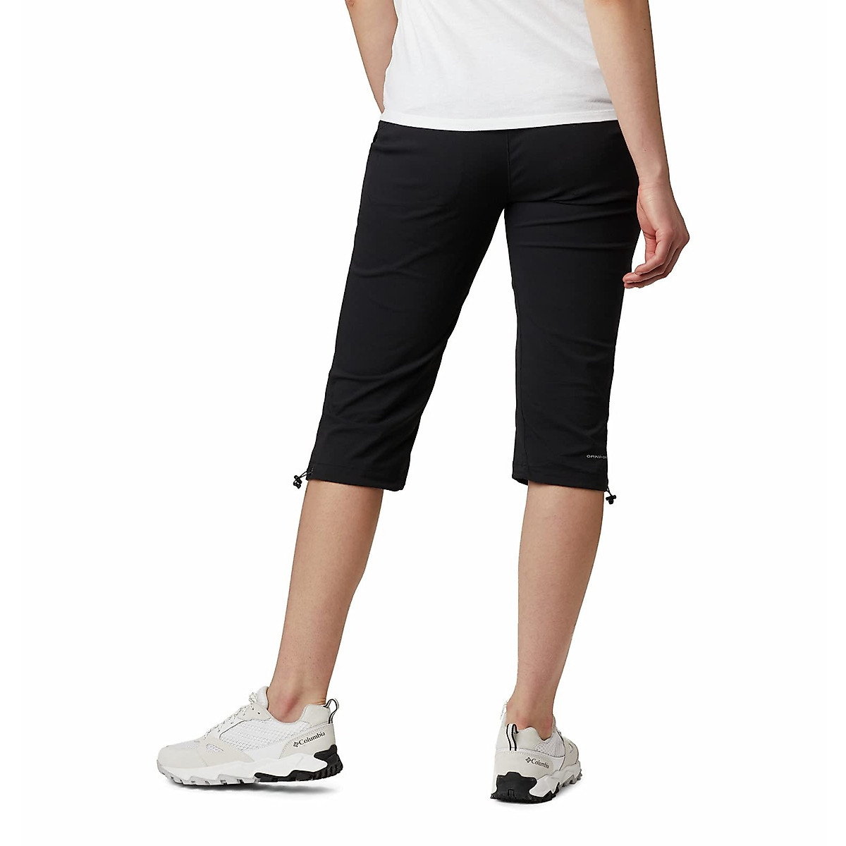 Columbia Women's Saturday Trail II Knee Pant, Water & Stain Resistant Black