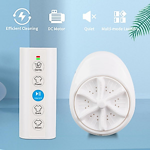 Mini Washing Machine,Machine Portable Turbo Washing Machine for Travelling,Business Trip,Camping,College Room.Deep cleaning of underwear, baby clothes and other small clothes.