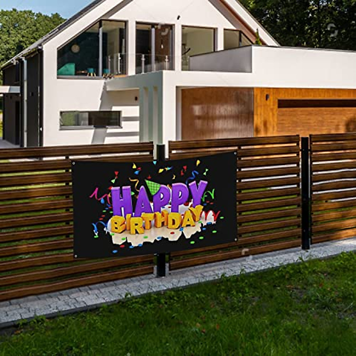 Custom Banners and Signs for Outdoor 6'x3' Customize Personalized Photo Text Background Banner Printing Decoration Backdrop for Birthday Party Business Graduation Wedding Event