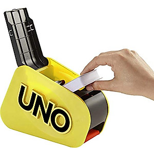 Mattel Games UNO Attack Card Game for Family Night with Card Launcher Featuring Lights & Sounds and Mega Hit Rule (Amazon Exclusive)