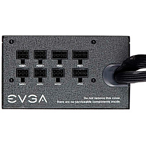 EVGA 750 BQ, 80+ BRONZE 750W, Semi Modular, 5 Year Warranty, Includes FREE Power On Self Tester, Power Supply 110-BQ-0750-V1