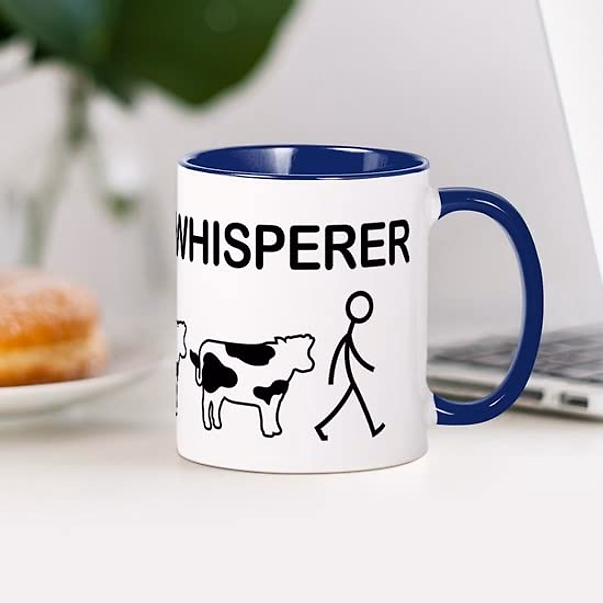 CafePress Cow Whisperer Ceramic Coffee Mug, Tea Cup 11 oz