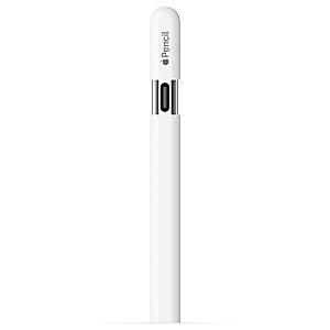 Apple Pencil (USB-C): Pixel-Perfect Precision, Tilt Sensitivity, and Industry-Leading Low Latency for Note-Taking, Drawing, and Signing Documents. Attaches Magnetically, Charges and Pairs with USB-C