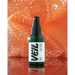 Veil Odor Eliminator Spray - Smoke Eliminator for Car or Home - Sweet Orange and Cedar Essential Oils Blend - Non-Toxic, Eco-Friendly Smoke Spray Eliminator and Weed Smell Remover - 2 oz.
