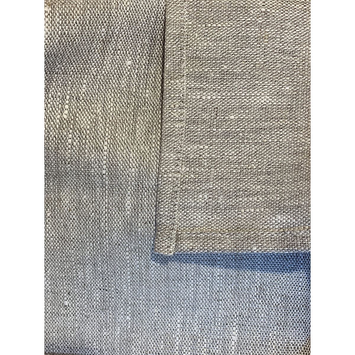 Trendy Tripper 100% Pure Lithuanian Linen Tea Towel Natural White Melange 20” x 27” (Natural White Melange, 1)