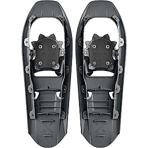 Retrospec Drifter Plus 23/25 Inch Backcountry and Mountaineering Show Shoes, Durable All Terrain with Secure Double Ratchet Binding, Steel Toe Crampons, and Heel Lifters for Winter Hiking