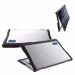 Gumdrop DropTech Case Designed for HP Elitebook x360 1030 G3 Laptop for K-12 Students, Teachers, Kids - Black, Rugged, Shock Absorbing, Extreme Drop Protection