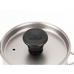 Snow Peak Titanium French Press - Ultralight Coffee Maker for Camping, Backpacking & Hiking - Camping Cookware Essential for Coffee Anywhere