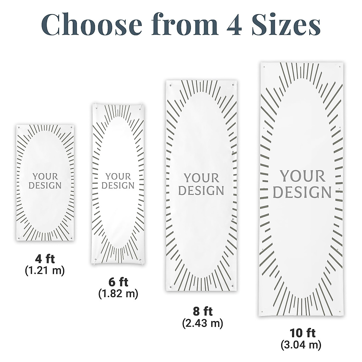 Let's Make Memories Personalized Graduation Banner - Senior Night Decorations - Class of 2025 Graduation Party - Customized Congratulations Banner - Indoor/Outdoor Vinyl - All Star - Blue - 4 ft.