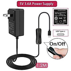 GeeekPi Case with PWM Fan for Raspberry Pi 4, 18W 5V 3.6A USB-C Power Supply for Raspberry Pi 4, Heatsinks, USB Card Reader, Micro HDMI Cable, Micro HDMI to HDMI Adapter for Raspberry Pi 4 8GB/4GB/2GB