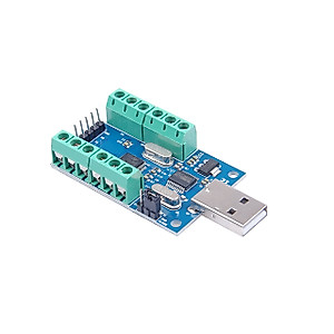 NOYITO USB 10-Channel 12-Bit AD Data Acquisition Module STM32 UART Communication USB to Serial Chip CH340 ADC Module