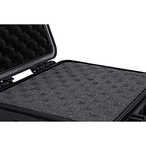 CASEMATIX 11 inch Waterproof Airtight Marine Fishfinder Case Compatible with Garmin Striker 4 Gps Fish Finder, Plus 4cv and Other Water Fishing Boating Devices with Accessories - includes Case Only