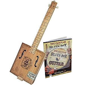 Hinkler 3 String Electric Blues Box Slide Guitar Kit (EBB)