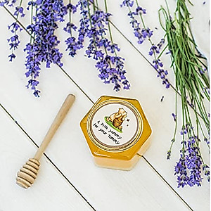 Stickers with A Little Yummy for Your Yummy 64 Pcs, 2 inches Stickers for Winnie The Pooh Stickers, Gift for Party Favors, Baby Shower, Honey Jar, Wedding Favors