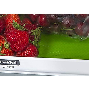 Grand Fusion Fresh Fruits Refrigerator Drawer Liner, Fridge Liners, Keep Your Produce Fresh and Juicy, Easy-to-Clean, Green, Pack of 2