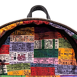 Loungefly The Beatles Abbey Road Womens Double Strap Shoulder Bag Purse