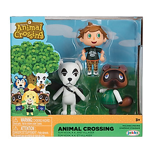 Super Mario Nintendo Animal Crossing Action Figures Multi-Pack Poseable Articulated 2.5-Inch Collectible Toys Perfect for Kids & Collectors Alike! for Ages 3+