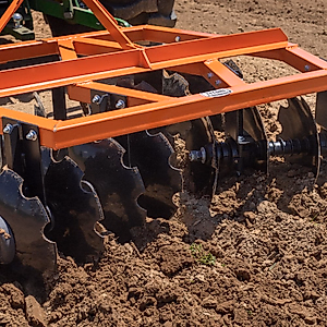 Titan Attachments Notched Disc Harrow 5 ft. 3 Point Category 1