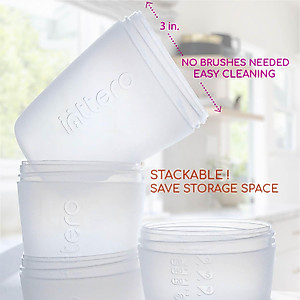 INTTERO Natural Anti-Colic Formula Dispenser Baby Bottle - Air-Free Vent - 6oz/2pk Cute Pink Slow Flow - Everyday Baby Essential - Formula Bottles - Biberones para Bebes - PopYummy Mixie - Baby Brezz