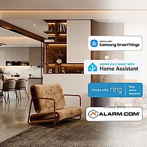 Leviton ZW15R-1BW Decora Smart Tamper-Resistant Outlet with Z-Wave Technology, 1 Pack, White