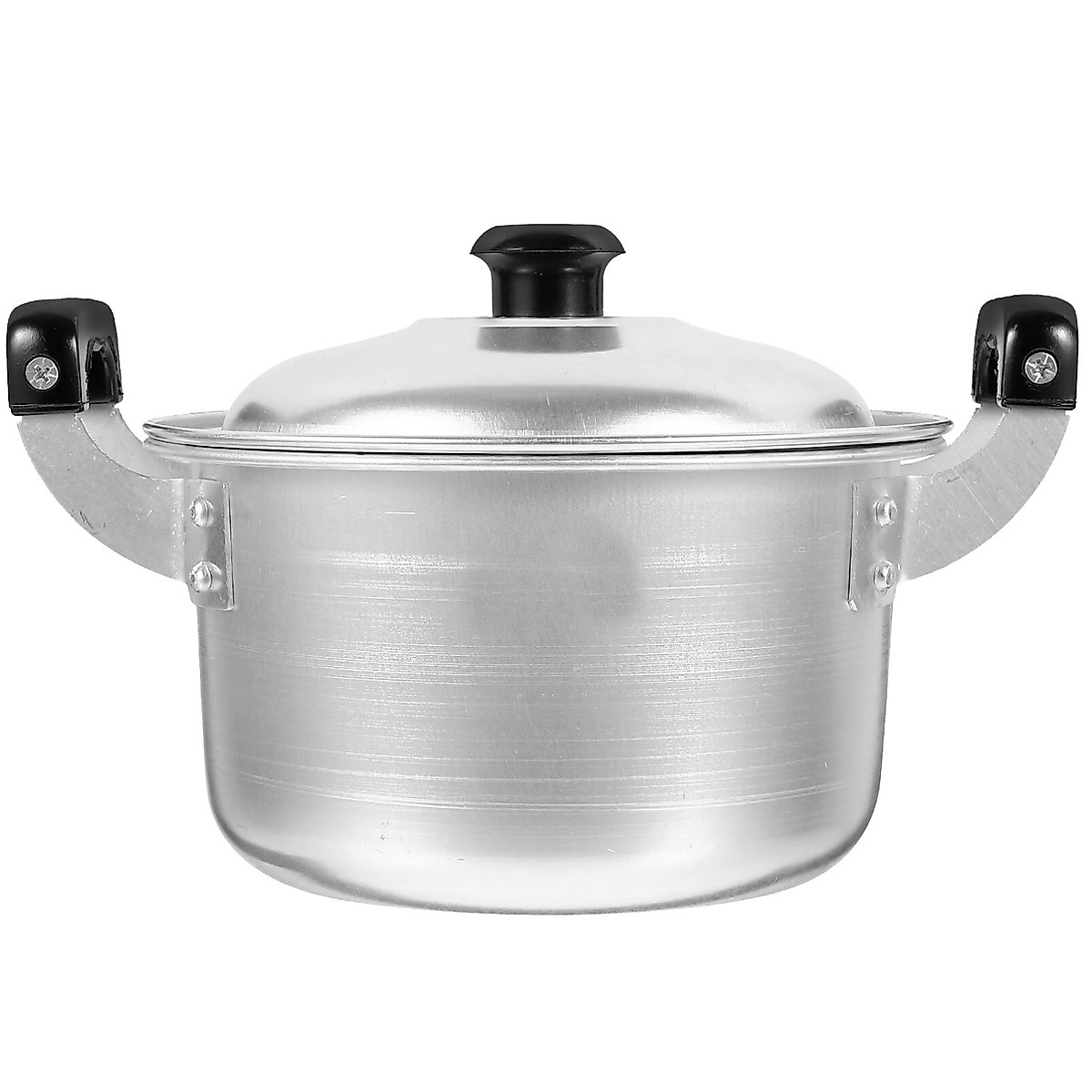 UPKOCH Vintage Aluminum Pot Stock Pot Ramen Pot ramenpot Instant Noodle Pot Kimchi Soup Pot stockpot with lid Oven Pans nonstick Soup Pot Korea Noodle Pot Kitchen Noodle Pot Cook Pot Suki