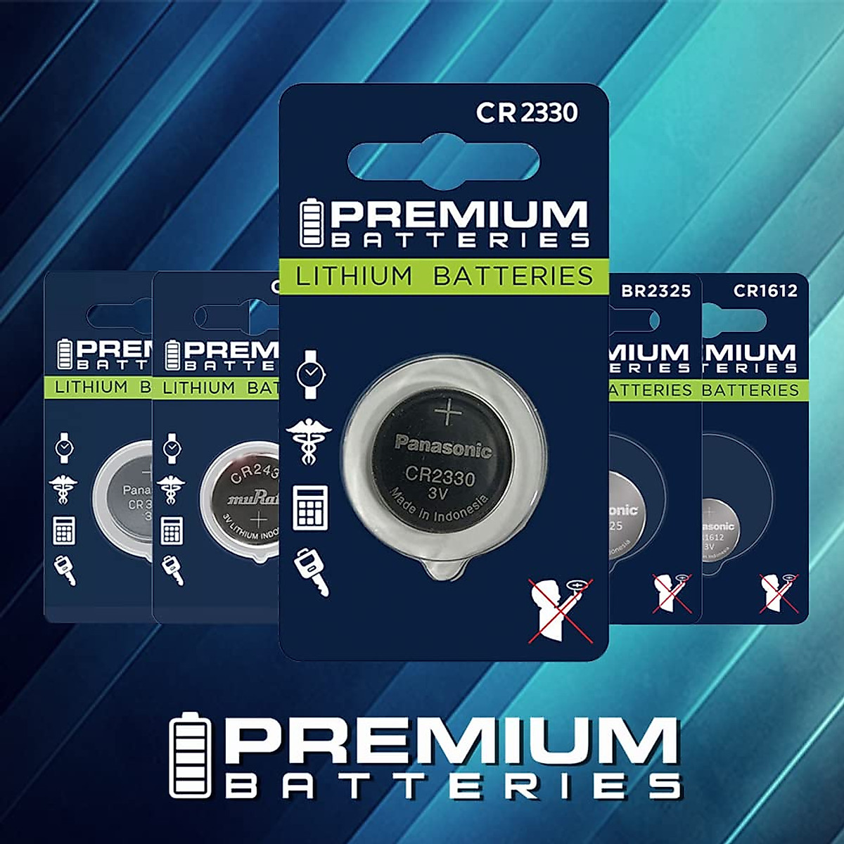Premium CR2354 3V Lithium Coin Cell - Japanese Engineered High Capacity Batteries (1 Pack)